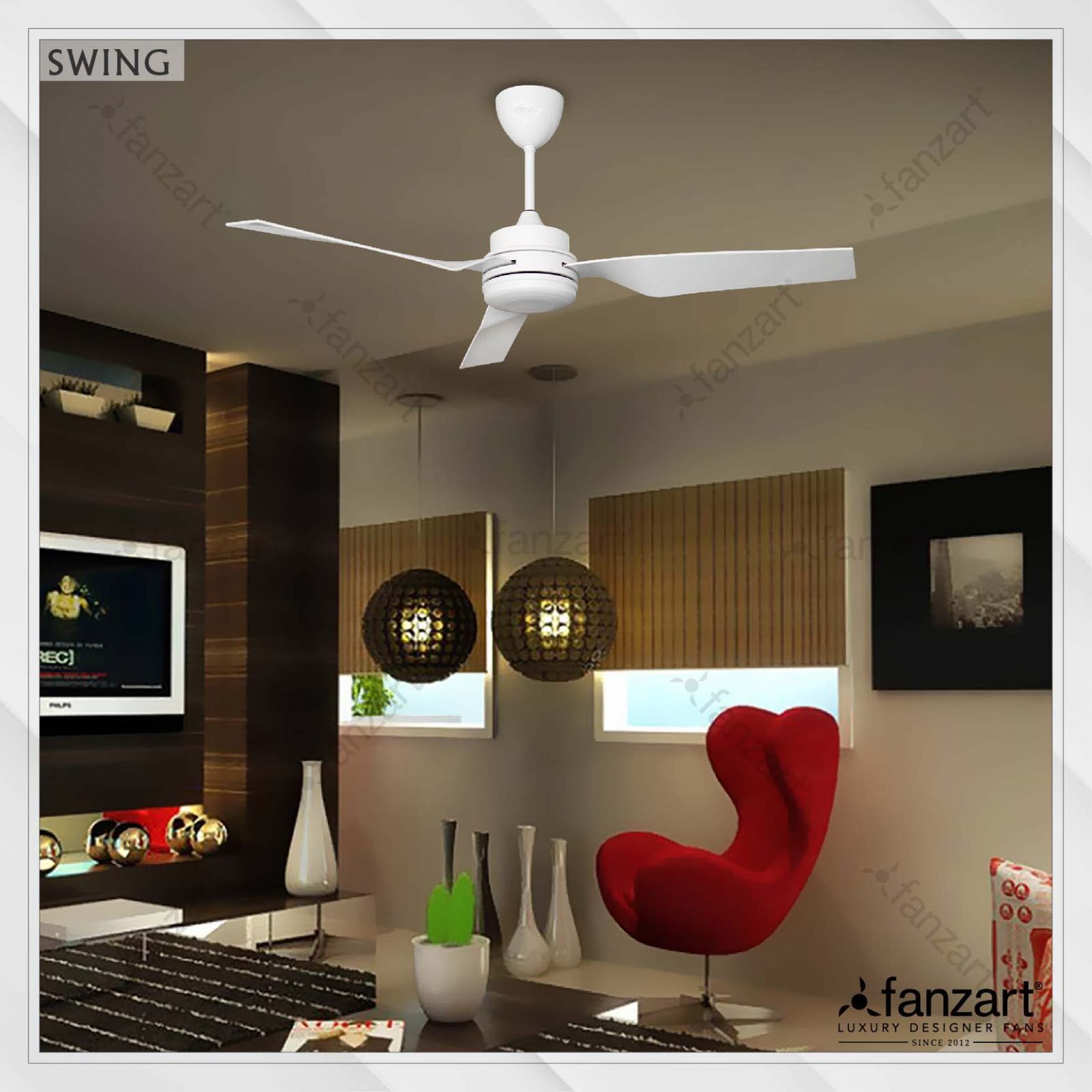 Fanzart Swing Ceiling Fan Online